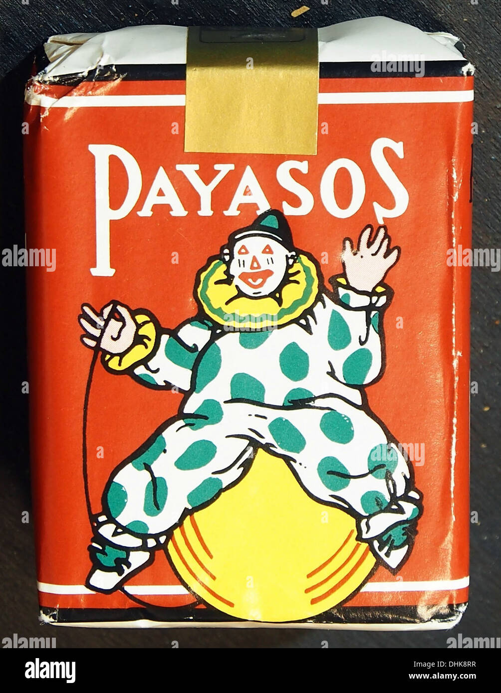 Payasos is a brand of cigarettes, known for its distinct packaging. The ...