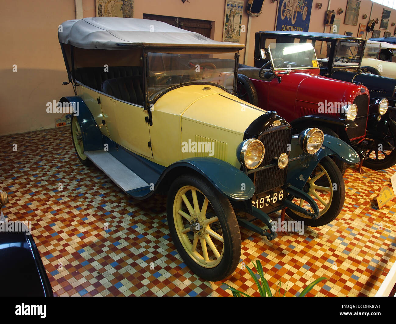 Peugeot vehicles are showcased at the Museum of Automobiles in Vendée ...
