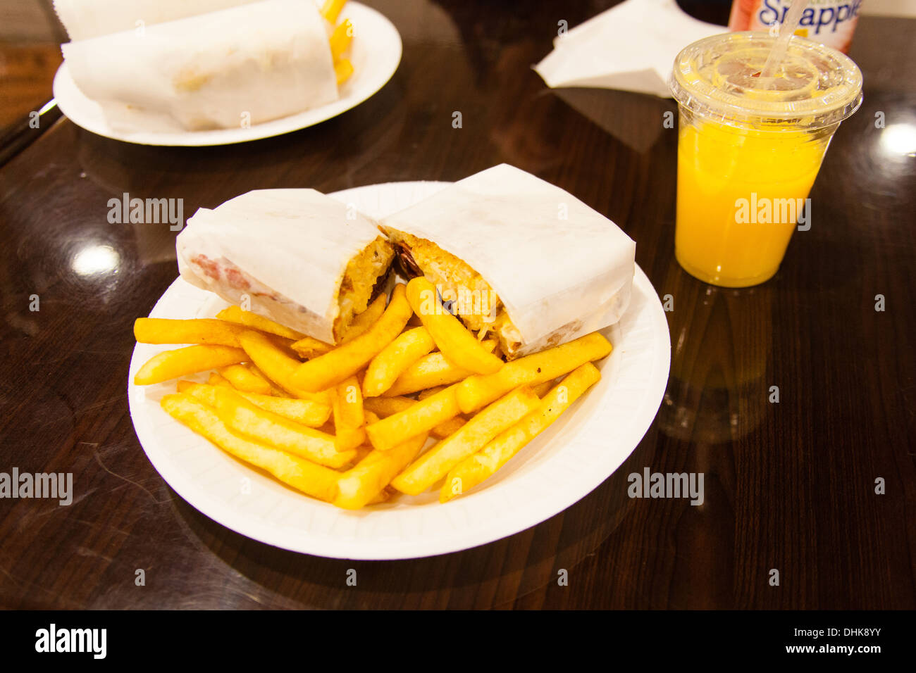 Chicken sandwich, Al's Delicatessen, Seventh Avenue, Manhattan, New ...