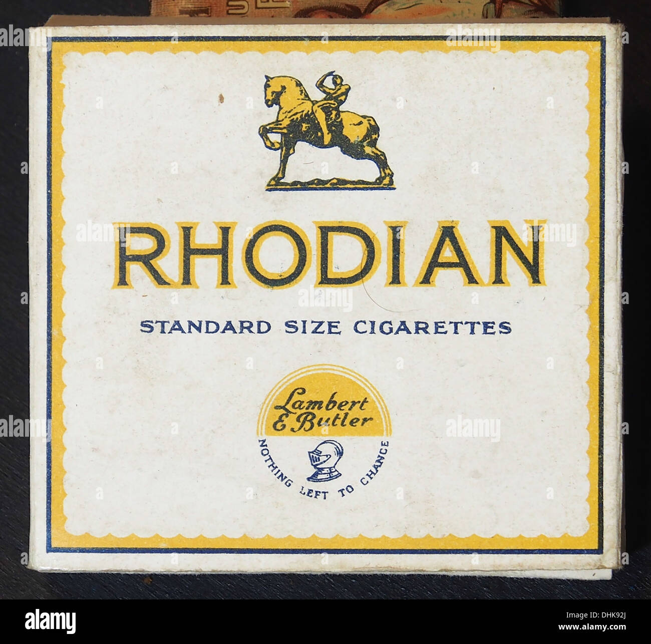 Rhodian cigarettes by Lanbert & Butler are a brand of tobacco products ...
