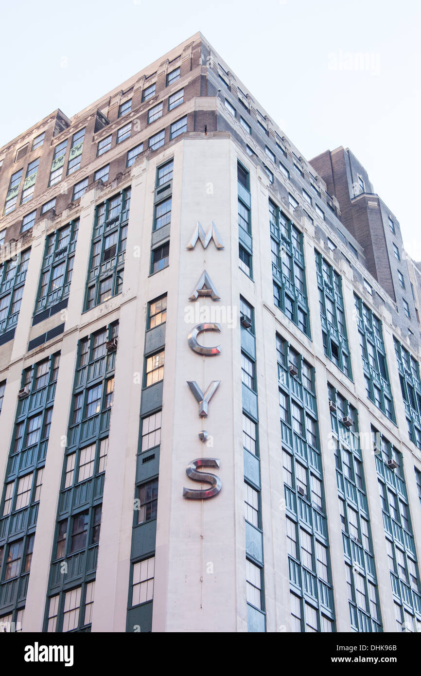 Macy's department store, Manhattan, New York City, United States of ...