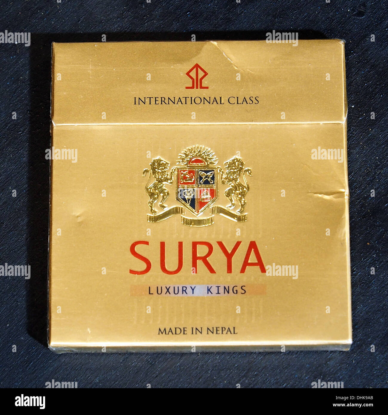 Surya International Class cigarettes are produced in Nepal and are ...