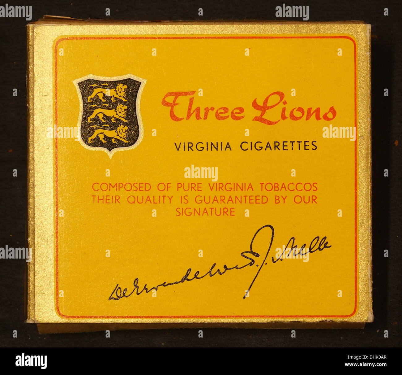 The 'Three Lions 20 Virginia' is a brand of cigarettes, known for its ...