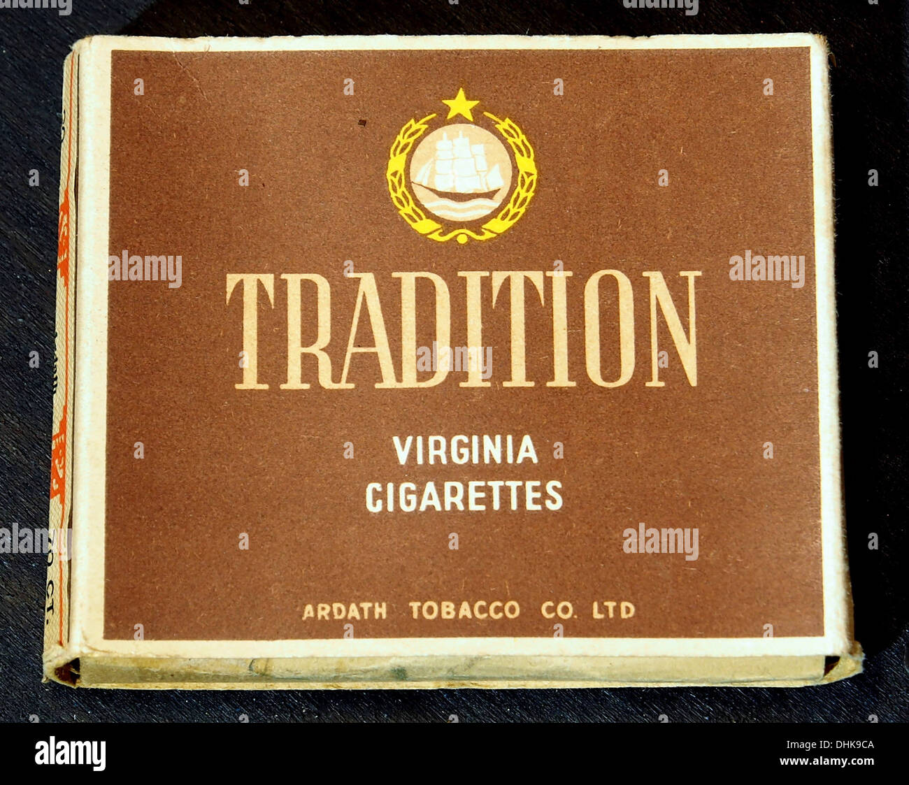 The Tradition Virginia cigarettes, produced by Ardath Tobacco Co. Ltd ...