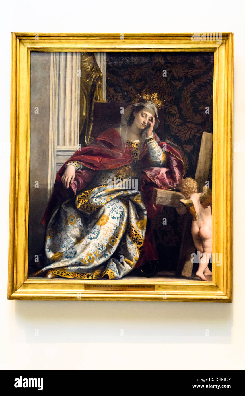 Saint Elen (Sant' Elena) by Paolo Caliari detto il Veronese (1528 ...
