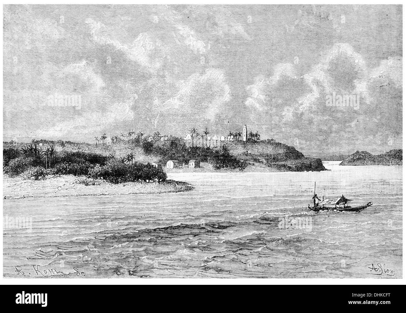 Liberia africa river hi-res stock photography and images - Alamy