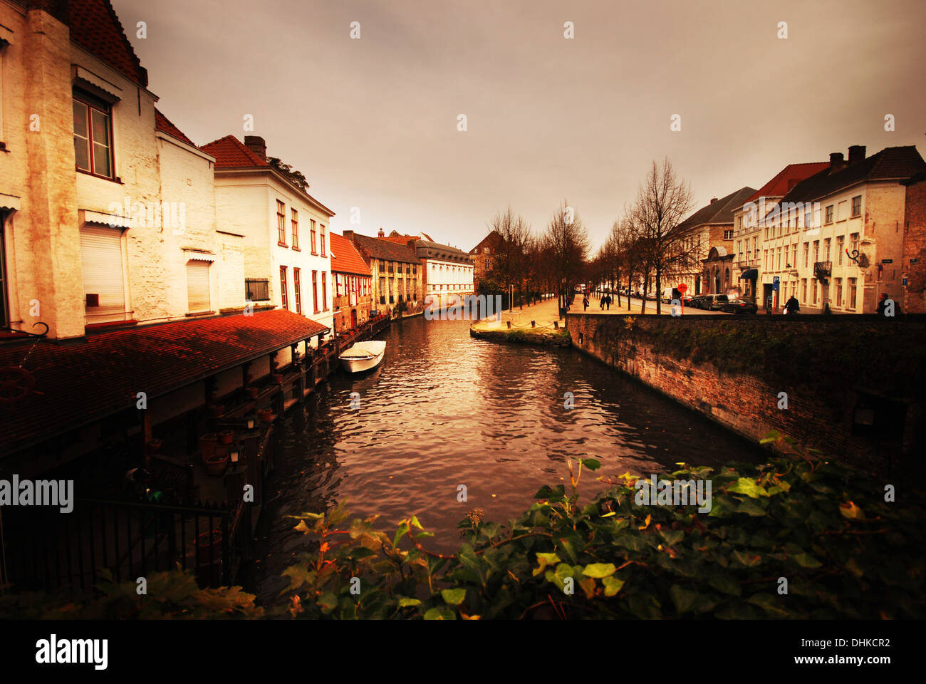 Bruge in autumn Stock Photo - Alamy