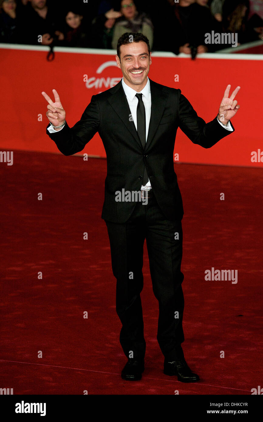 Rome, Italy. 10th Nov, 2013. Red Carpet of the movie ''Come il vento ...