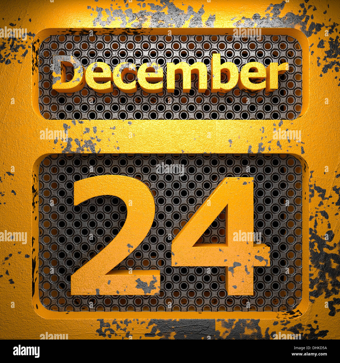 24 december calendar hi-res stock photography and images - Alamy