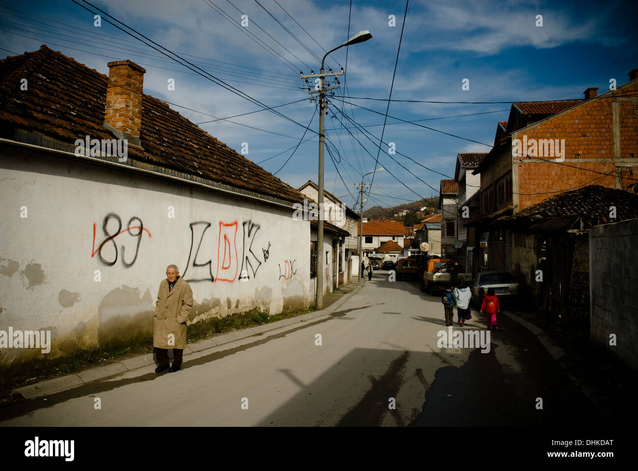 mosque, street, Kacanik, Kosovo Stock Photo - Alamy