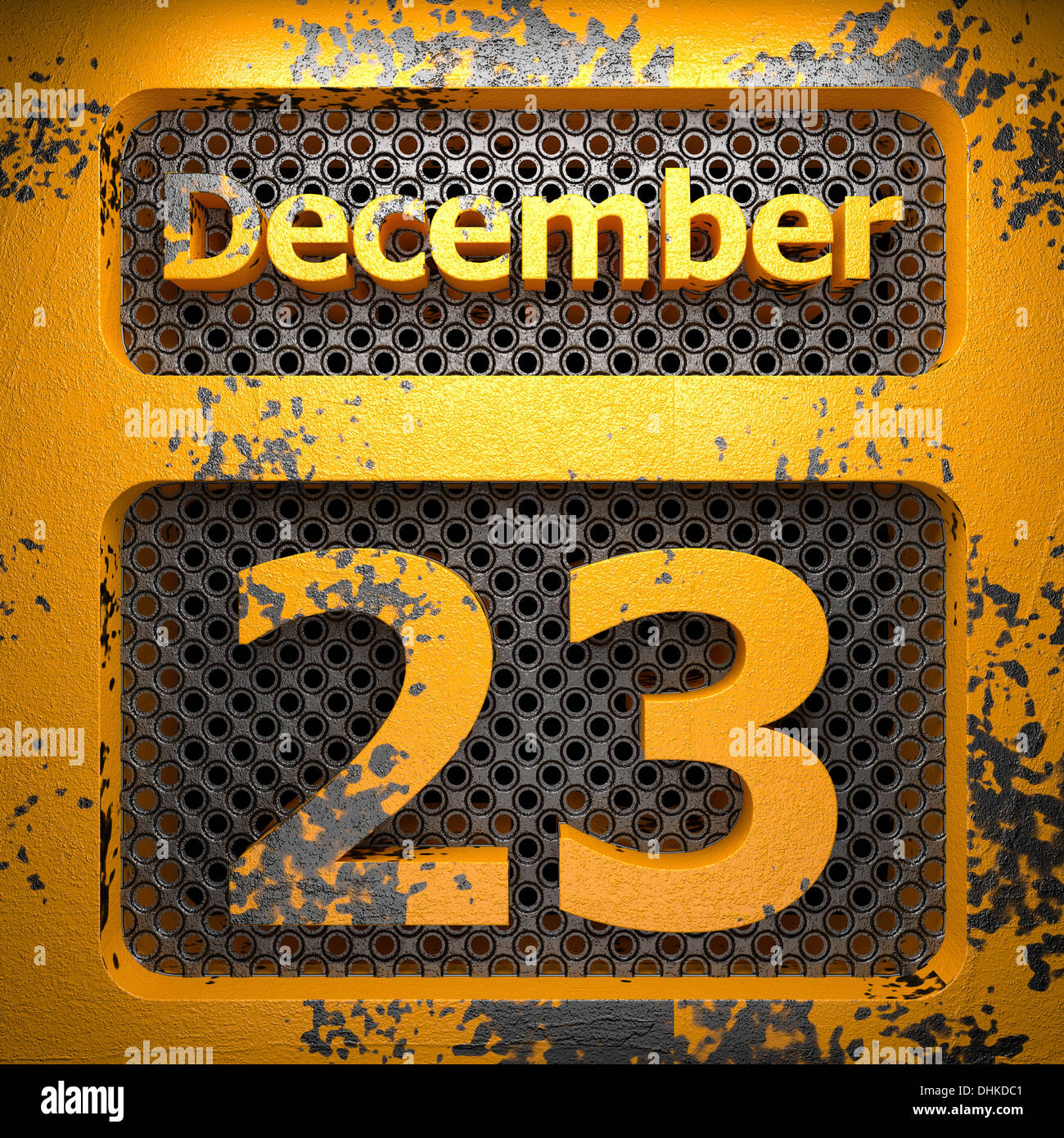 December 23 calendar hi-res stock photography and images - Alamy