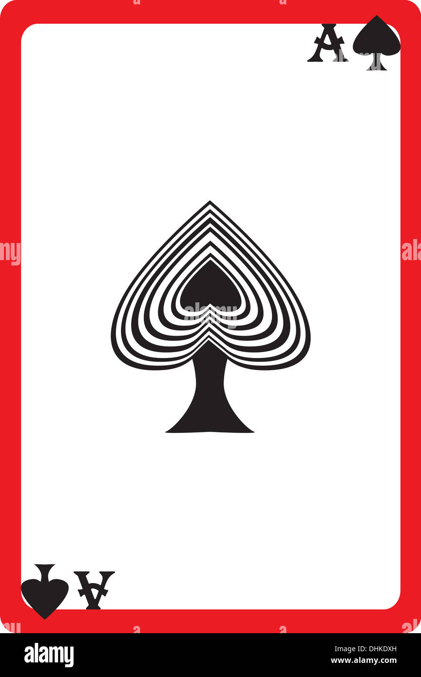 ace of spades Stock Photo - Alamy