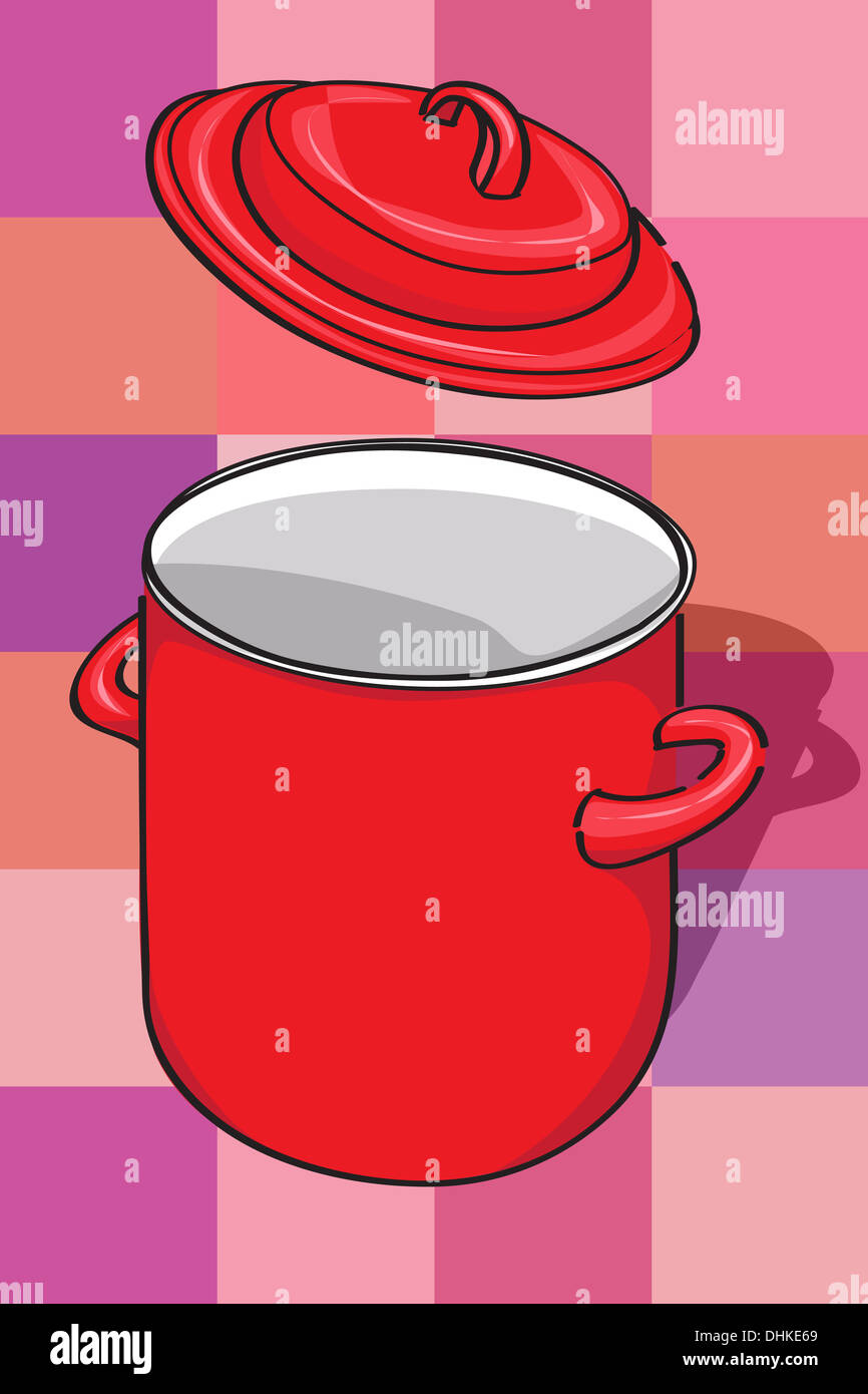 pot and lid Stock Photo - Alamy