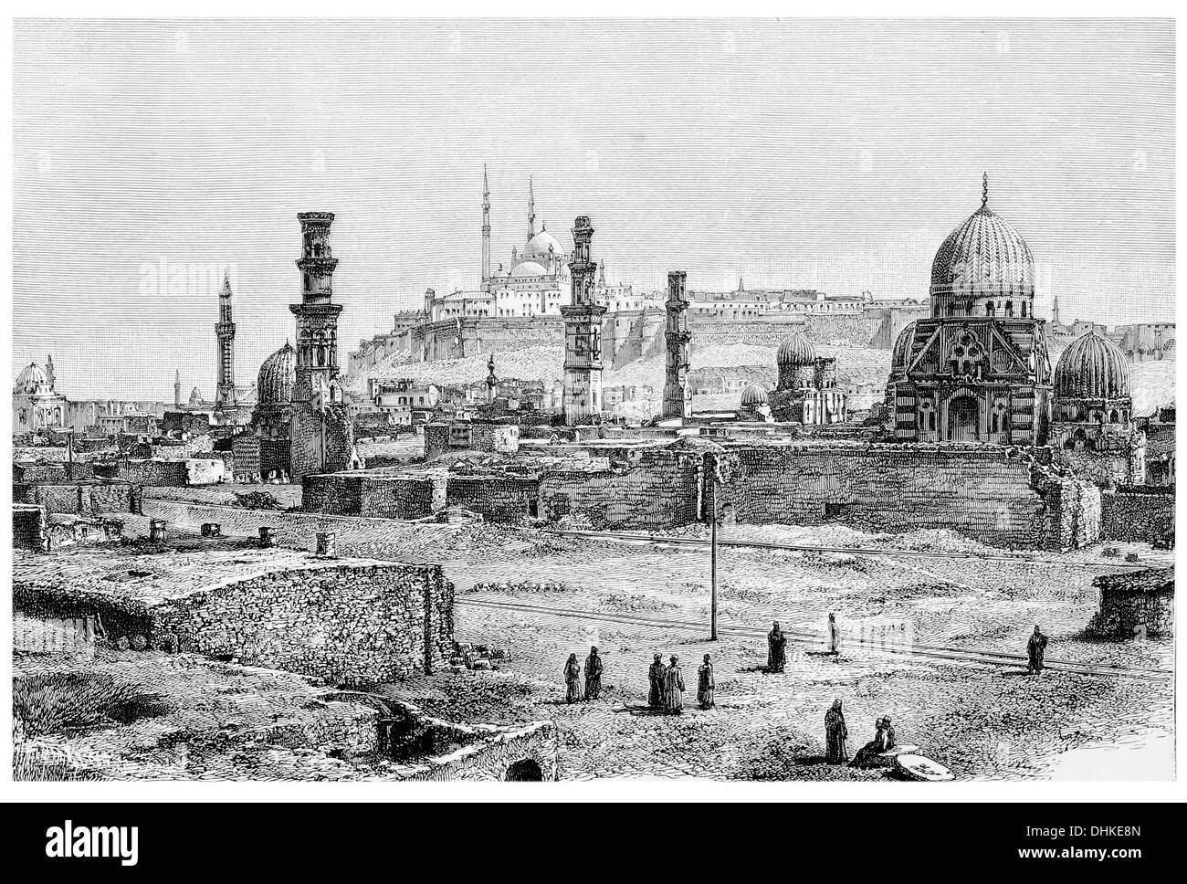 Medieval cairo illustration Black and White Stock Photos & Images - Alamy