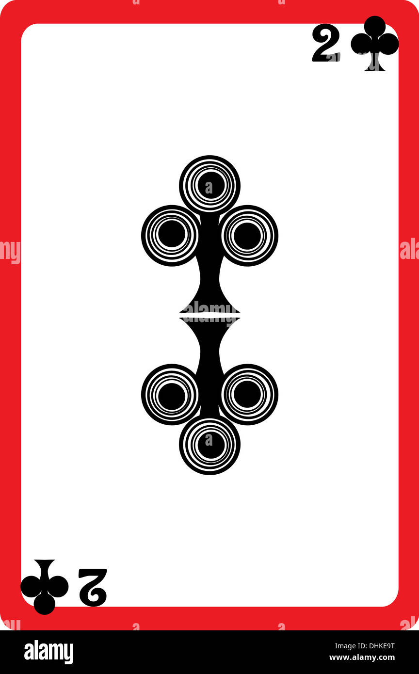 two of clubs Stock Photo - Alamy