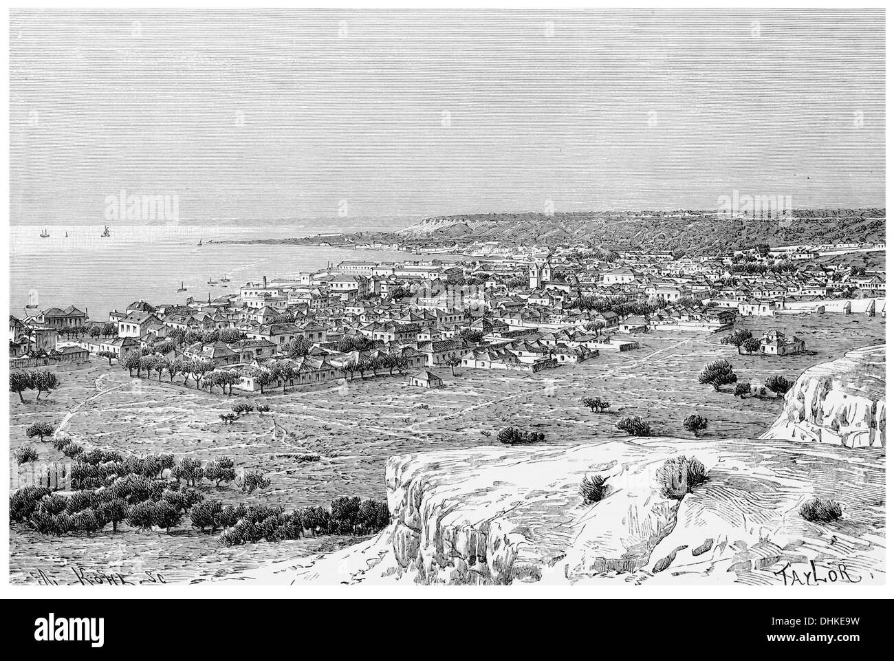 General view center in Black and White Stock Photos & Images - Alamy