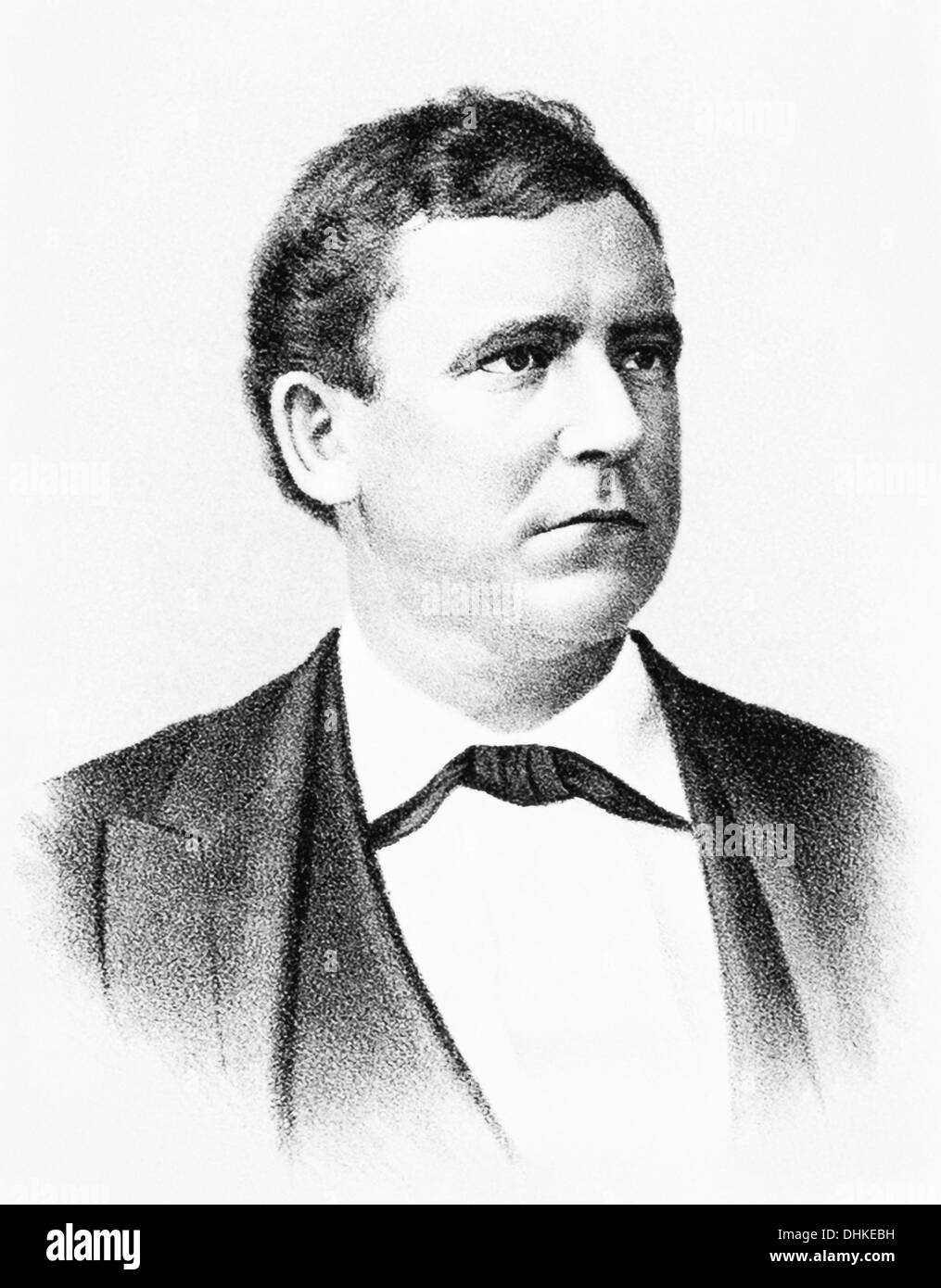 Vintage portrait of augustus h garland hi-res stock photography and ...