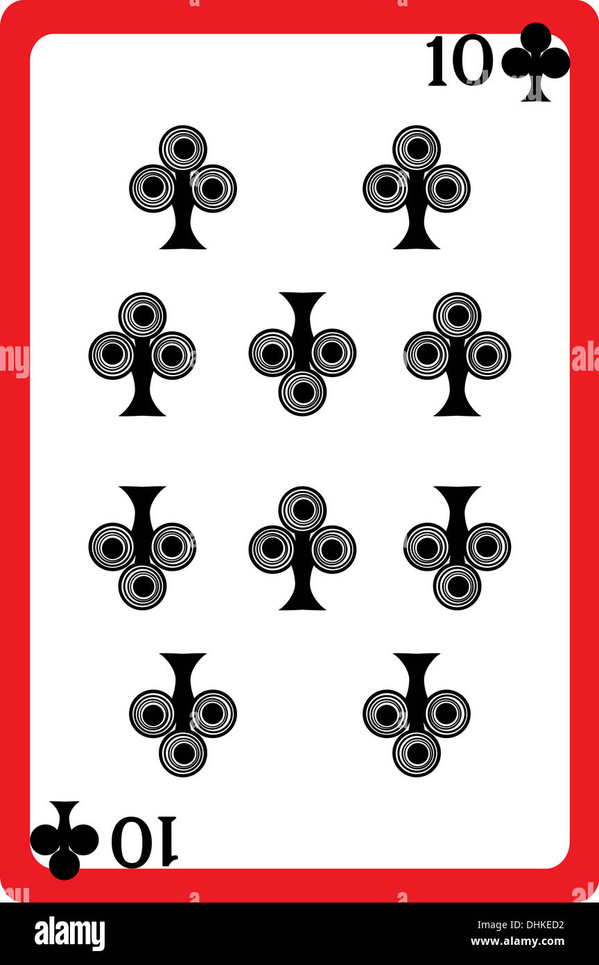 ten of clubs Stock Photo - Alamy