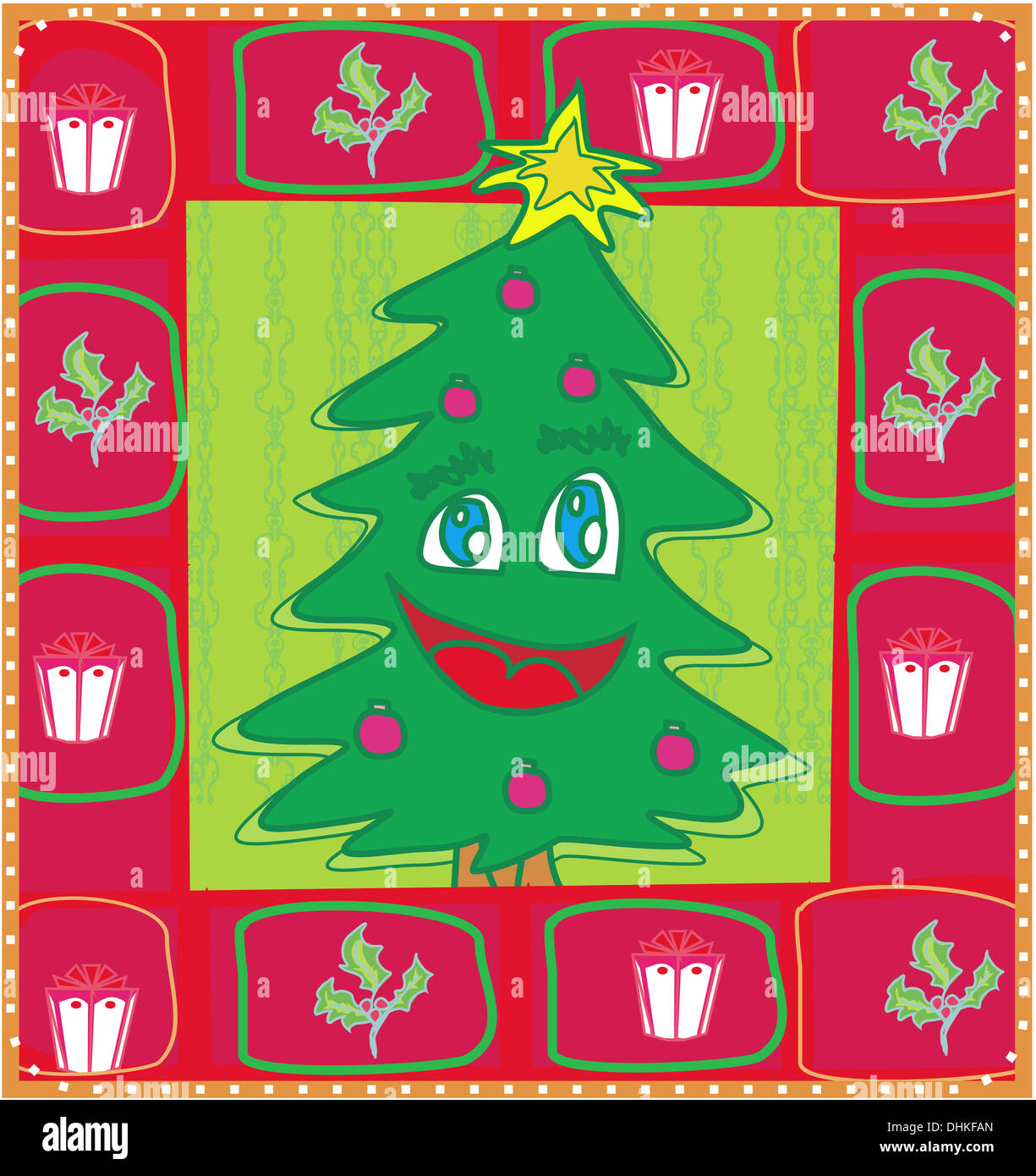 Christmas tree topper funny hi-res stock photography and images - Alamy