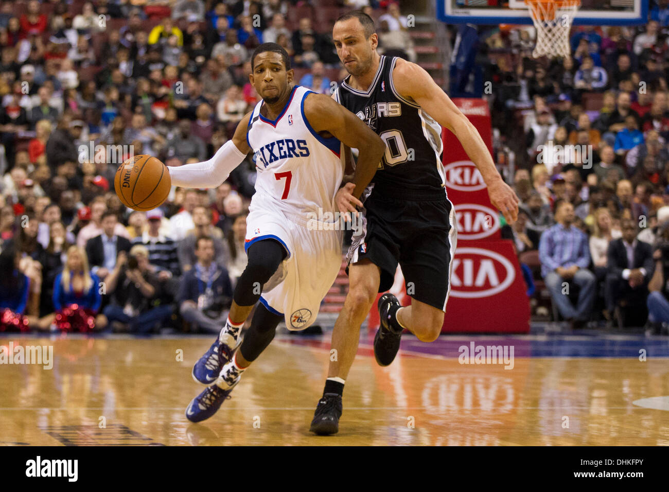 Philadelphia, Pennsylvania, USA. 11th Nov, 2013. Philadelphia 76ers ...