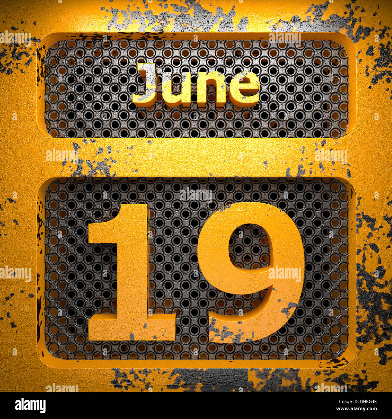19 june calendar hi-res stock photography and images - Alamy
