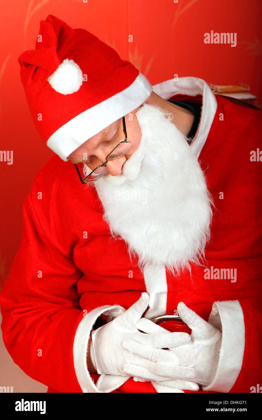 Exhausted santa claus hi-res stock photography and images - Alamy