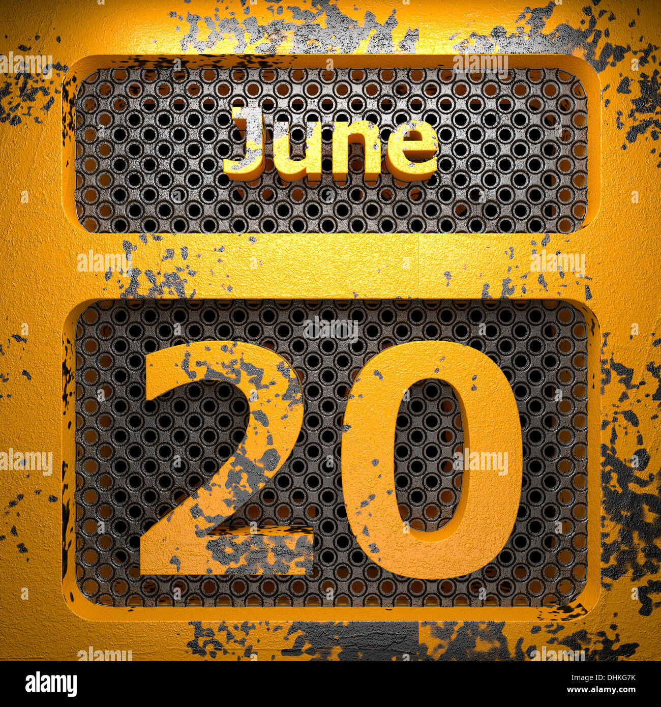 20 june calendar hi-res stock photography and images - Alamy