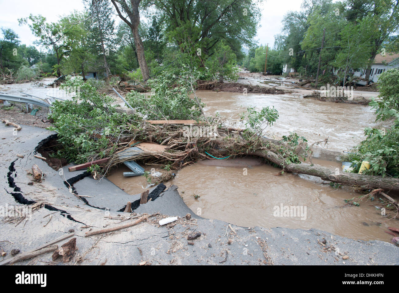 Lyons, CO Flood Stock Photo - Alamy