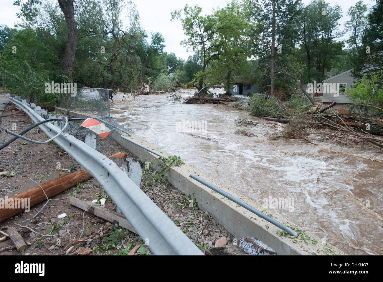 Lyons, CO Flood Stock Photo - Alamy