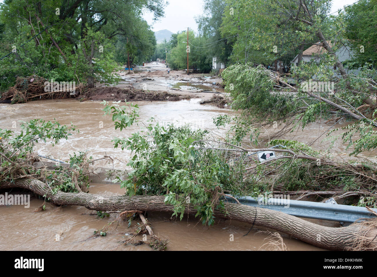 Lyons, CO Flood Stock Photo - Alamy