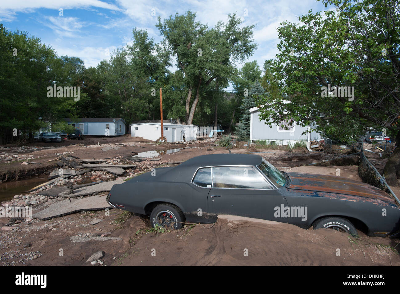 Lyons, CO Flood Stock Photo - Alamy