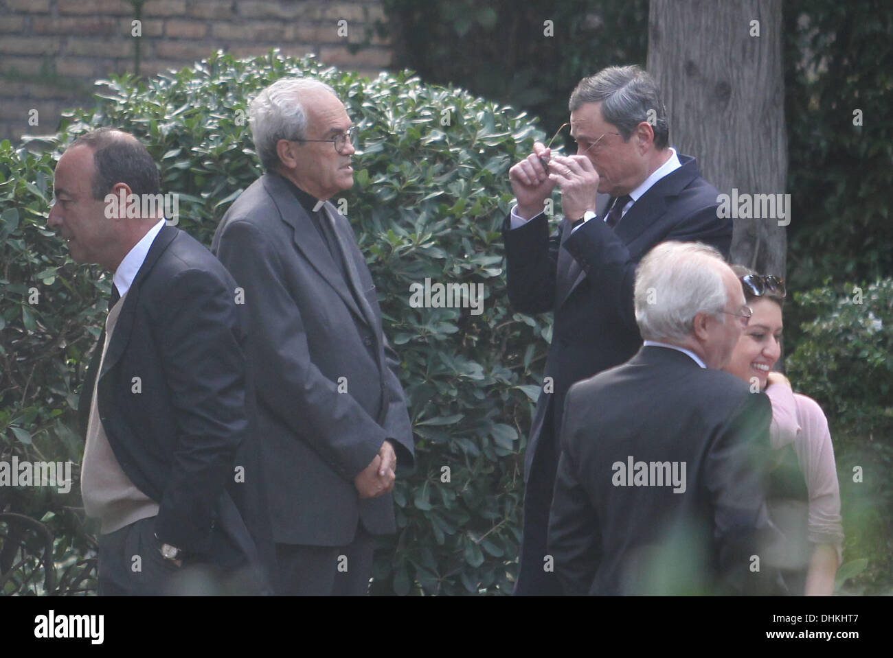 Roma Mario Draghi, President of the European Central Bank from 1 ...