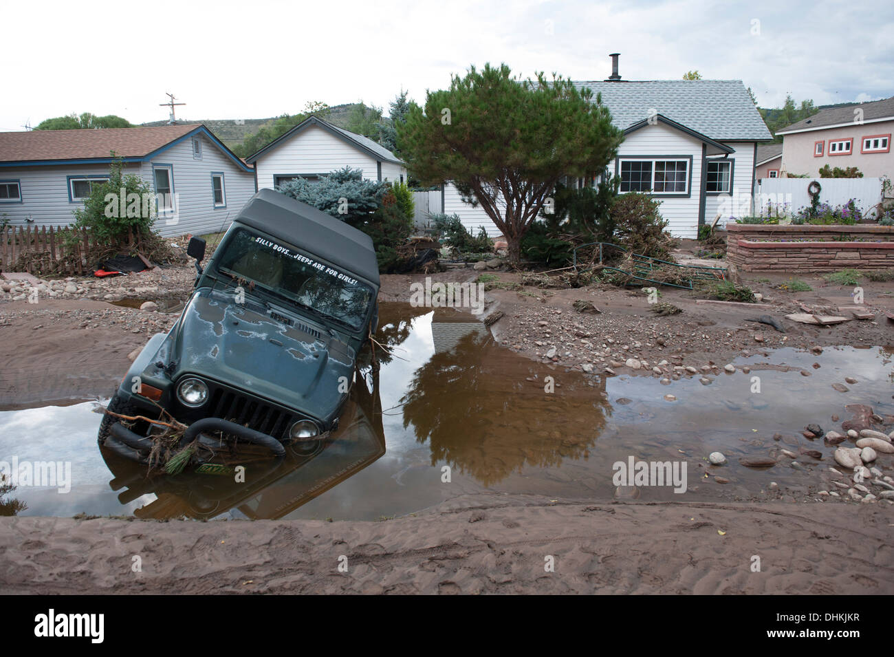 Lyons, CO Flood Stock Photo - Alamy