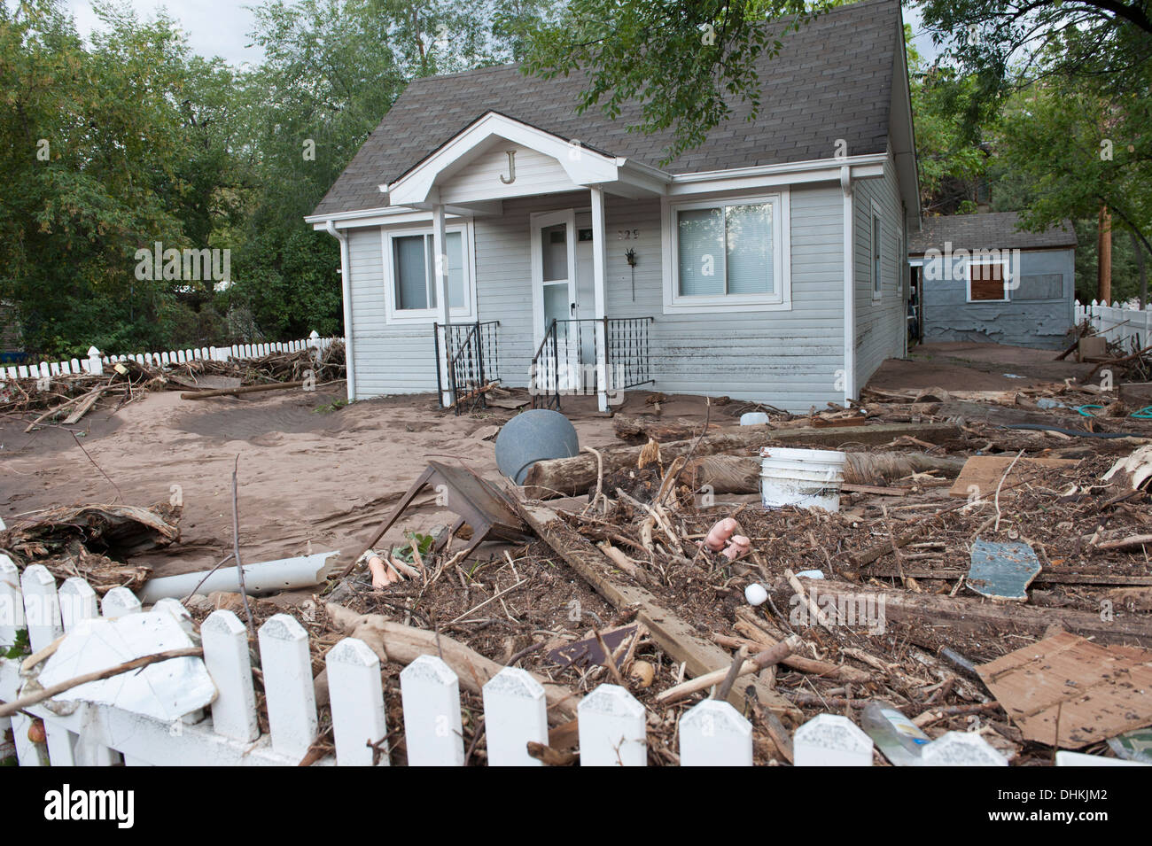 Lyons, CO Flood Stock Photo - Alamy