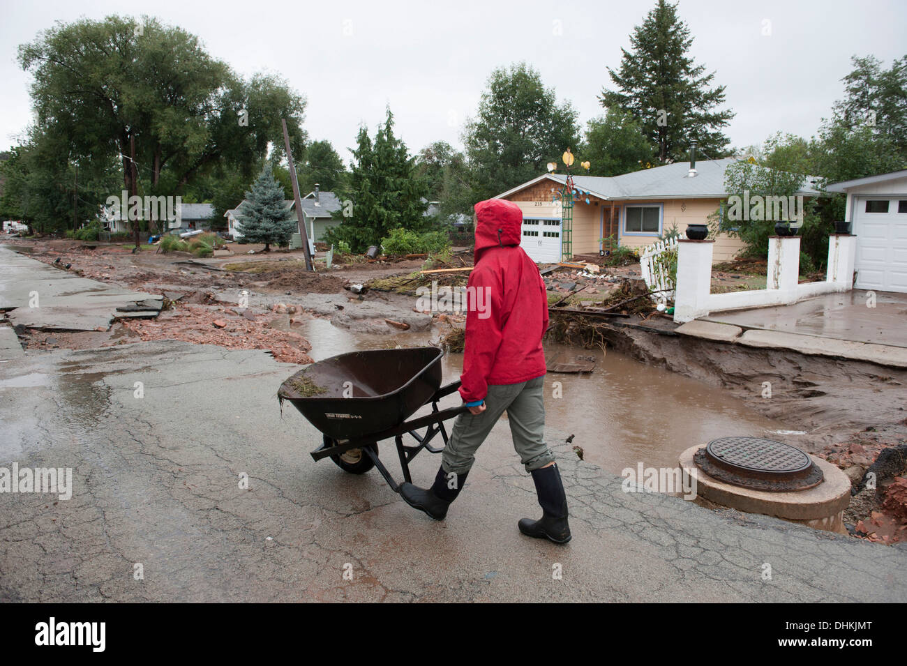 Lyons, CO Flood Stock Photo - Alamy