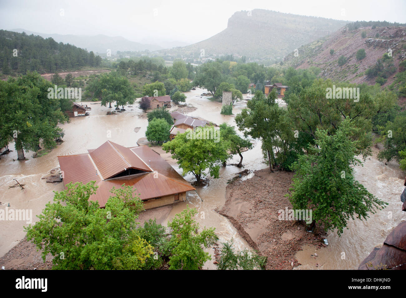 Lyons, CO Flood Stock Photo - Alamy