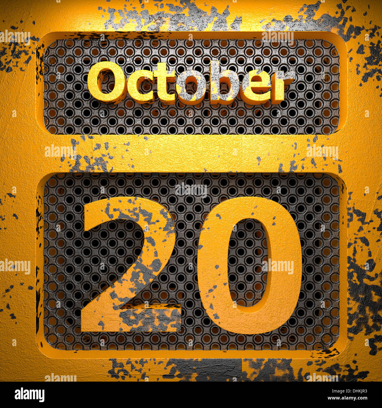 October 20 calendar time hi-res stock photography and images - Alamy