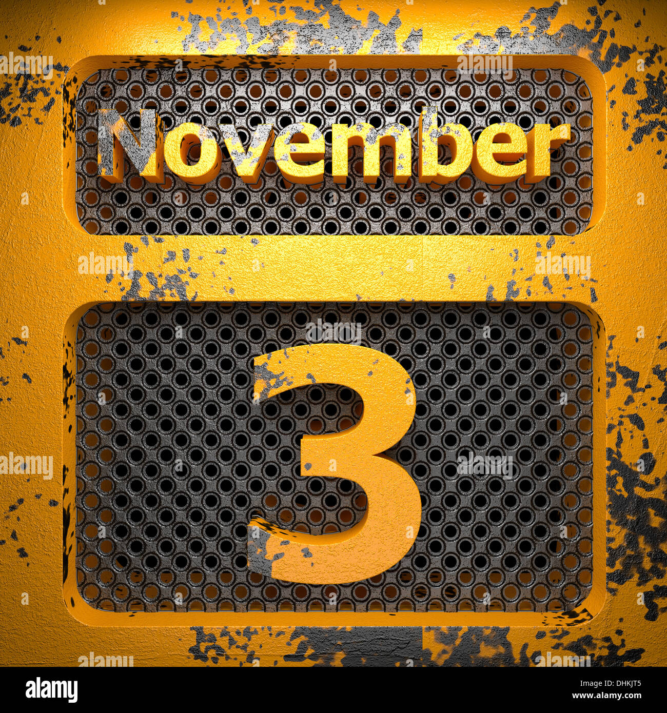 Calendar date 3 november hi-res stock photography and images - Alamy