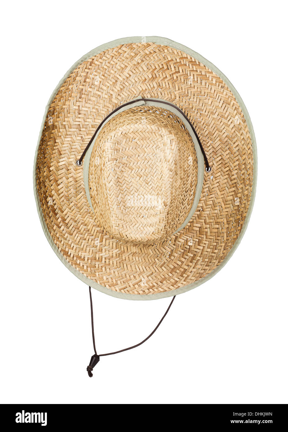 Straw hat on head hi-res stock photography and images - Alamy