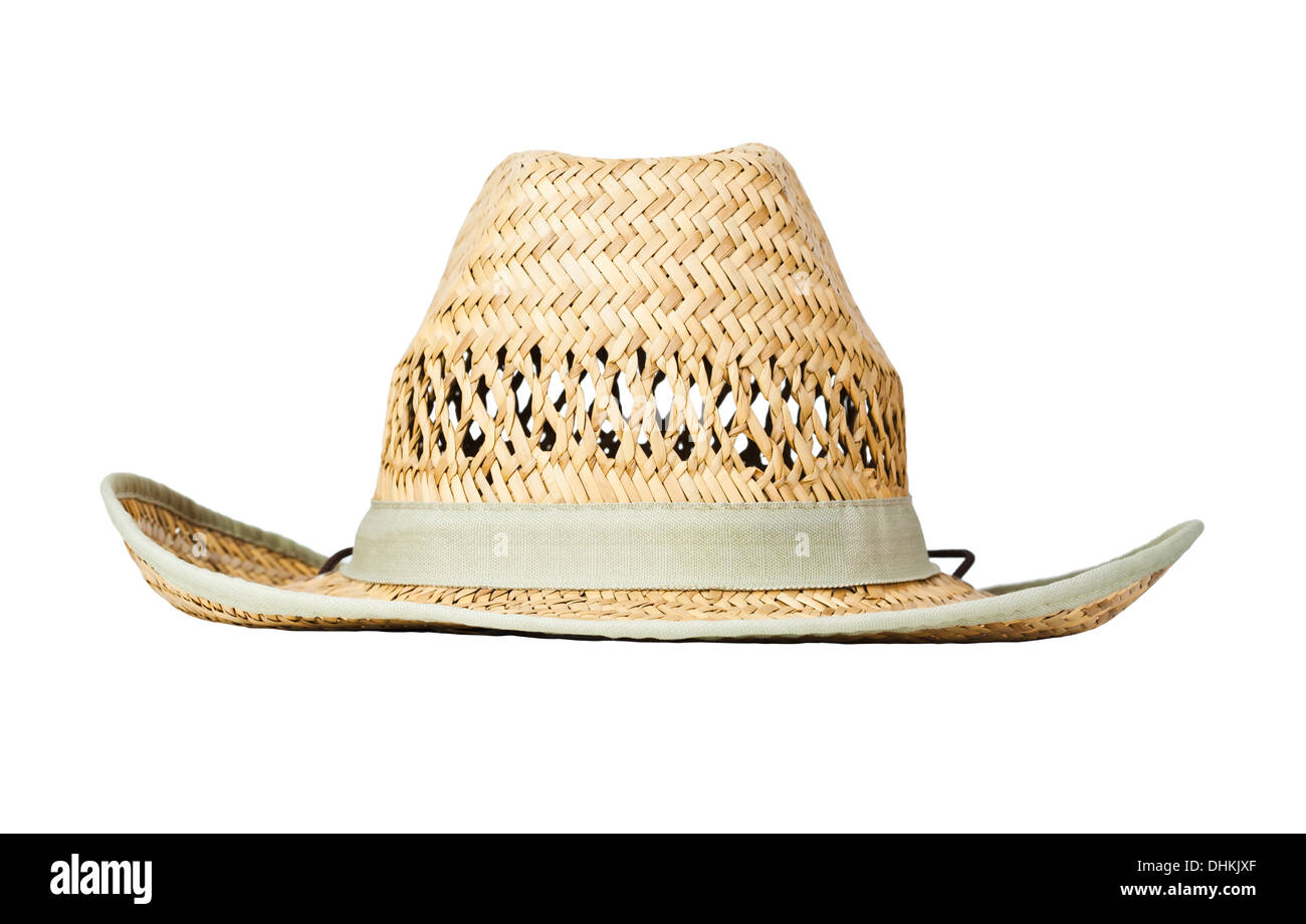 Straw hat on head hi-res stock photography and images - Alamy