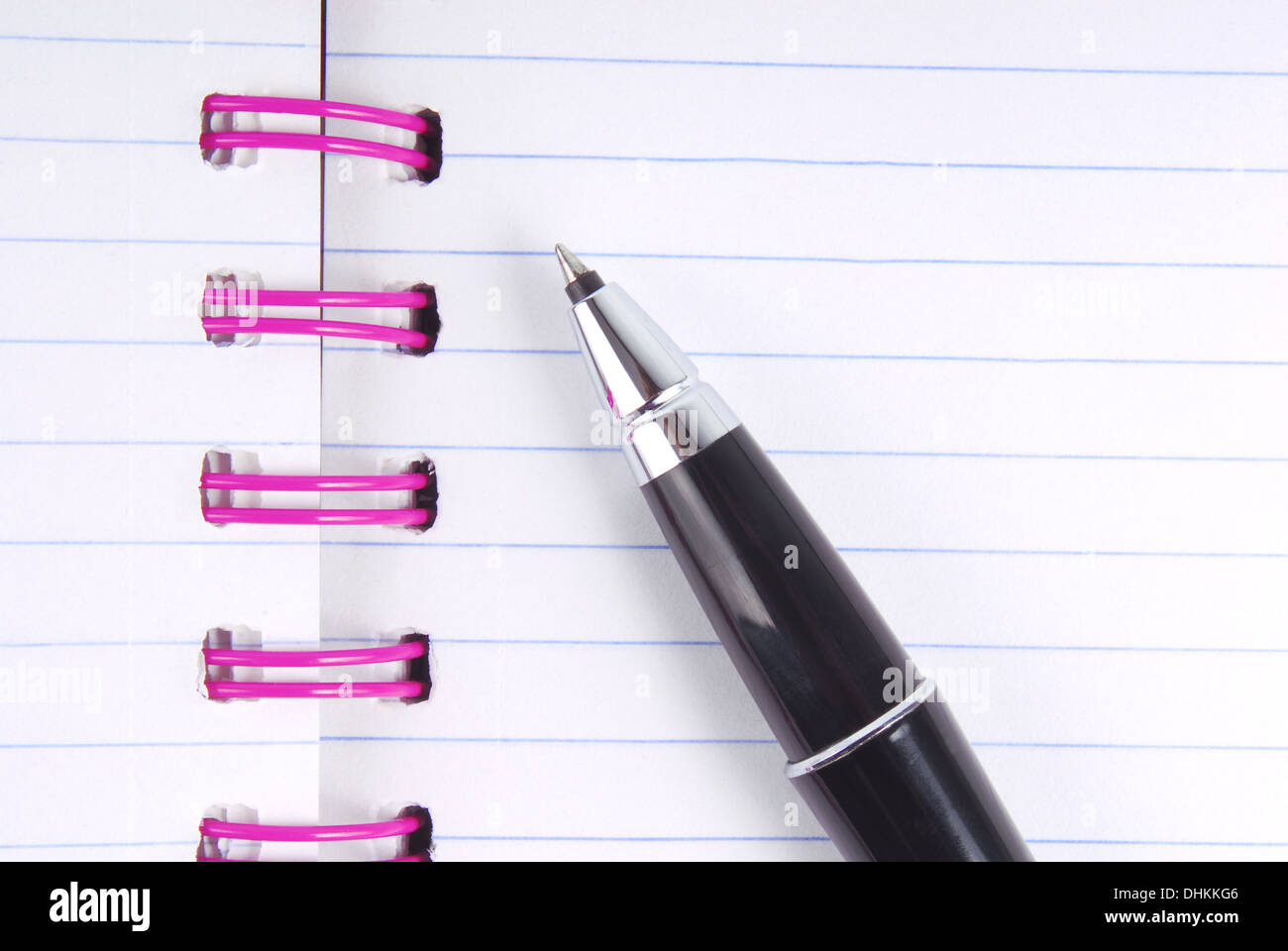 Planner notebook page hi-res stock photography and images - Alamy