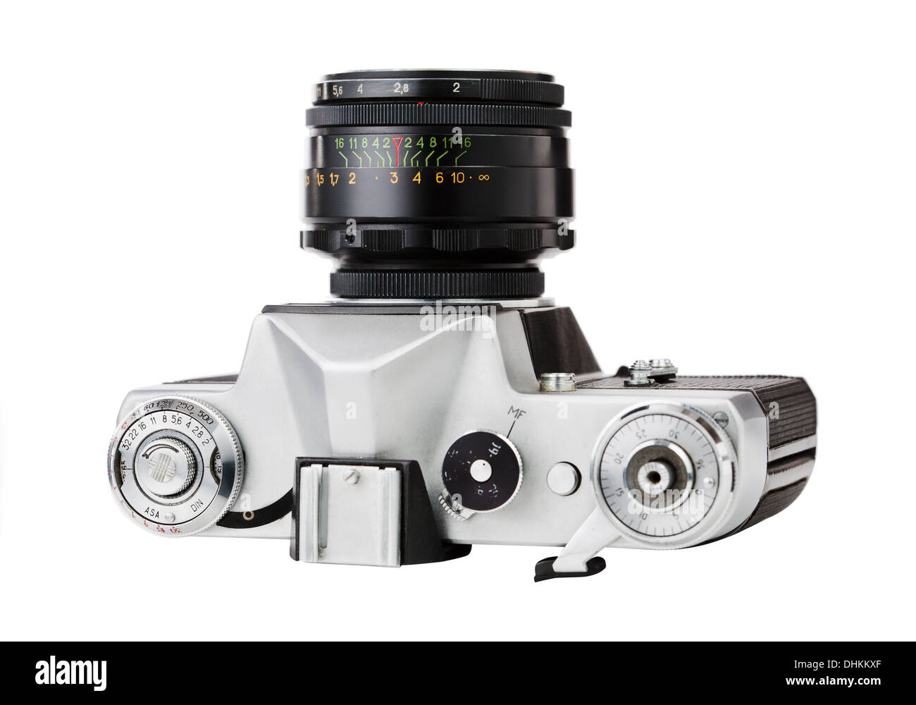 Vintage SLR camera Stock Photo - Alamy