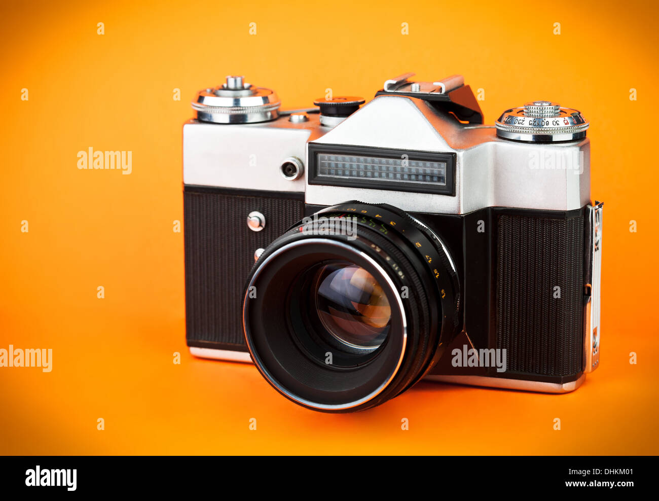 Vintage SLR camera Stock Photo - Alamy