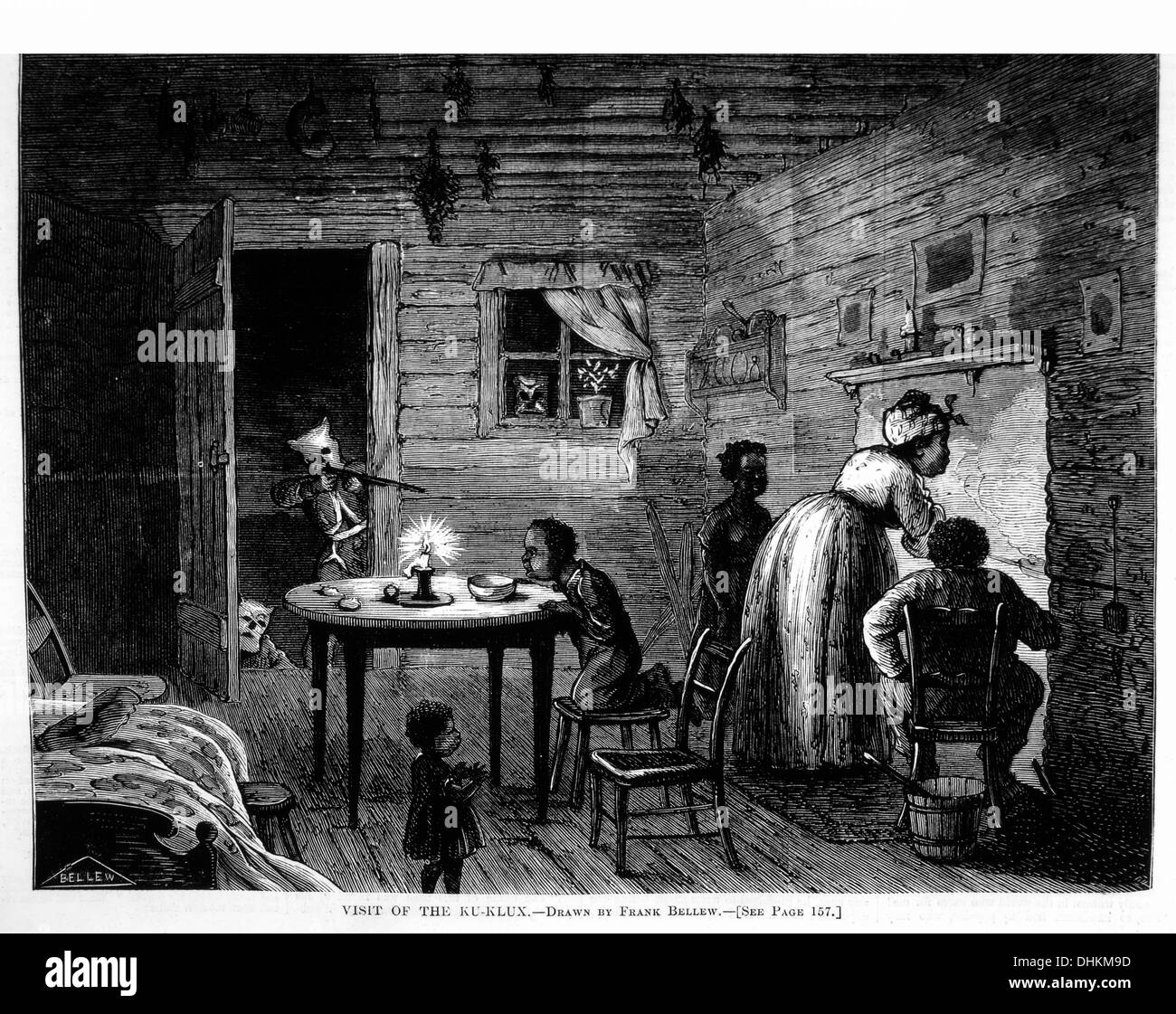 Ku klux klan illustration hi-res stock photography and images - Alamy