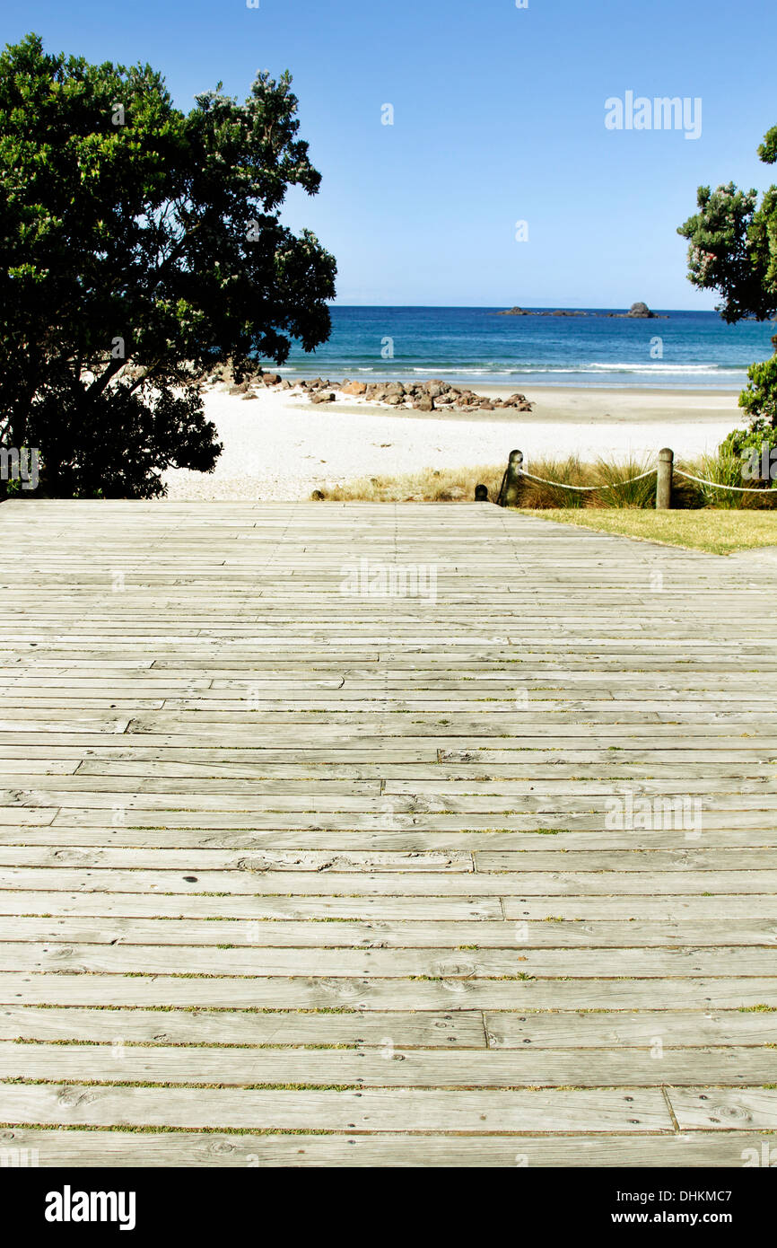 Boardwalk beach hi-res stock photography and images - Alamy