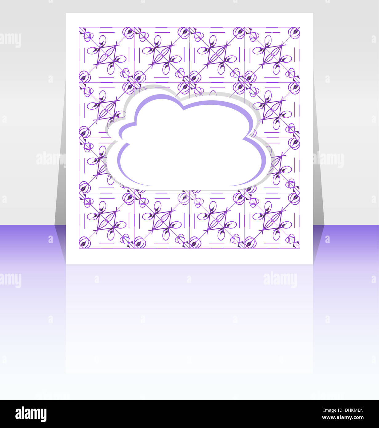 Abstract Flyer or Cover Design Stock Photo - Alamy