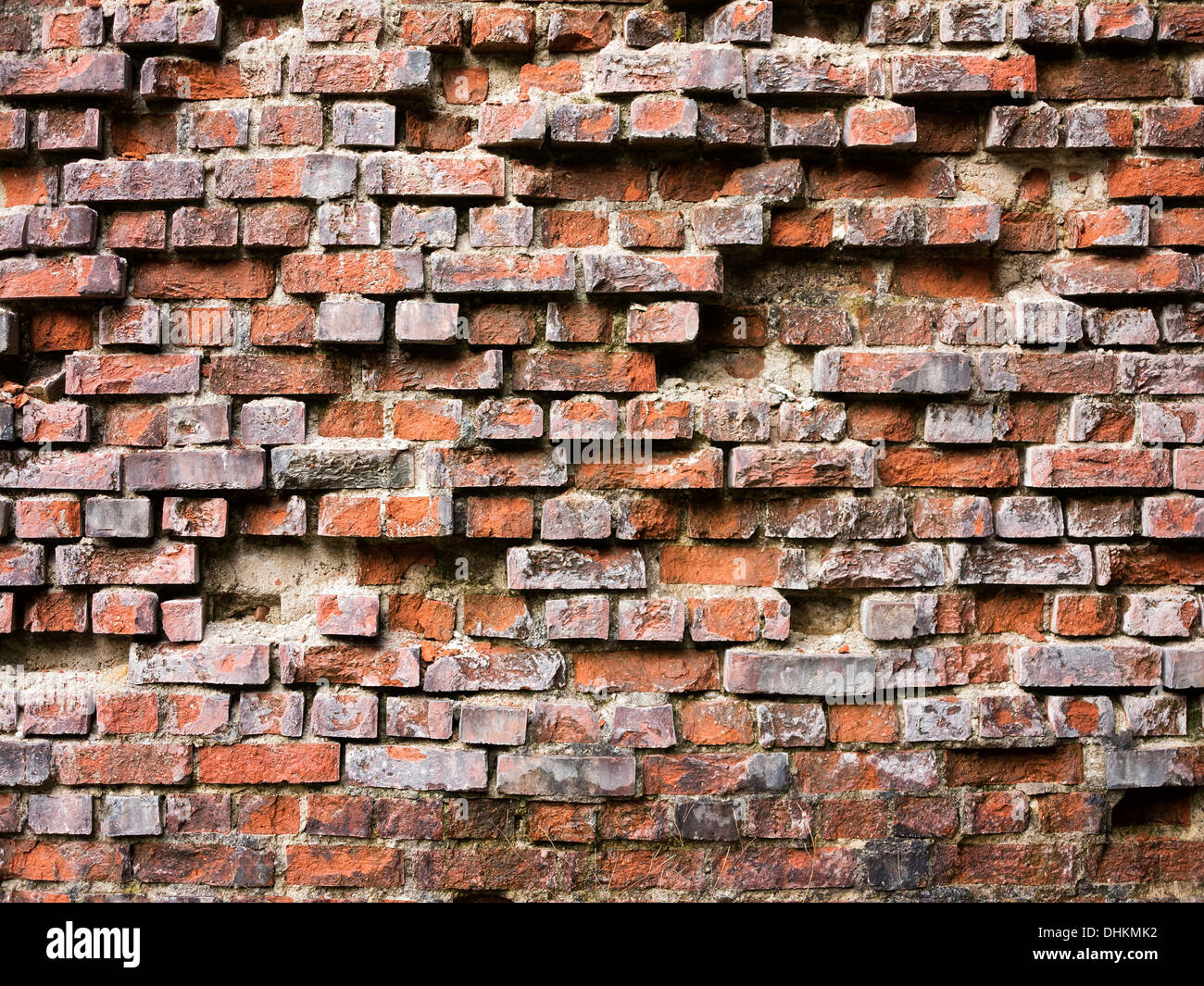 Old broken wall visible hi-res stock photography and images - Alamy