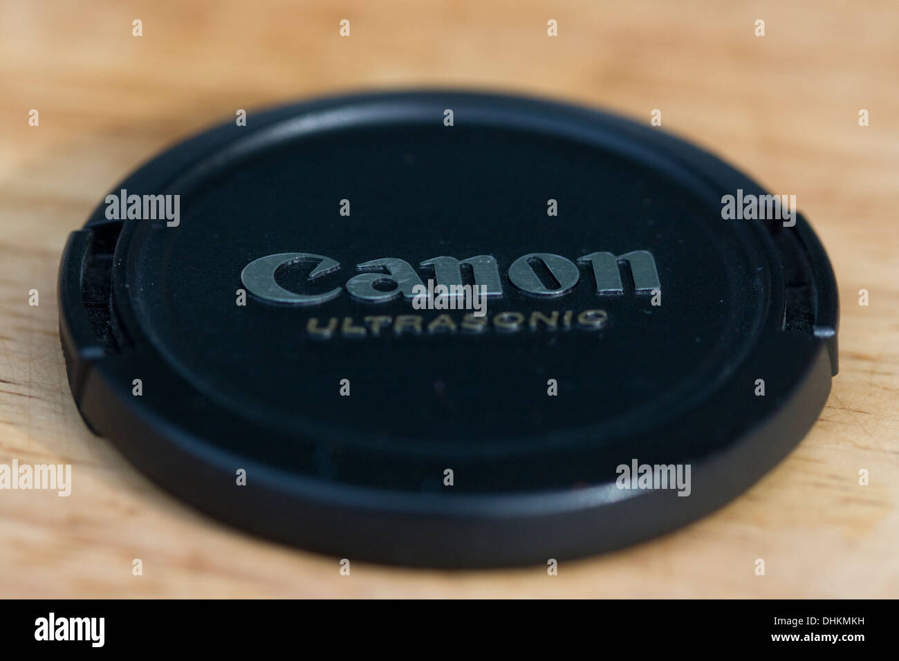 Canon lens cap Stock Photo - Alamy