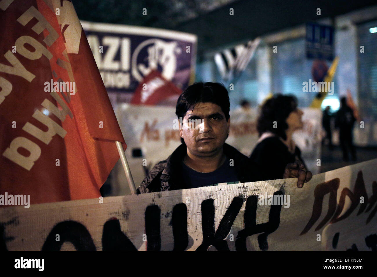 Anti fascist banner hi-res stock photography and images - Alamy