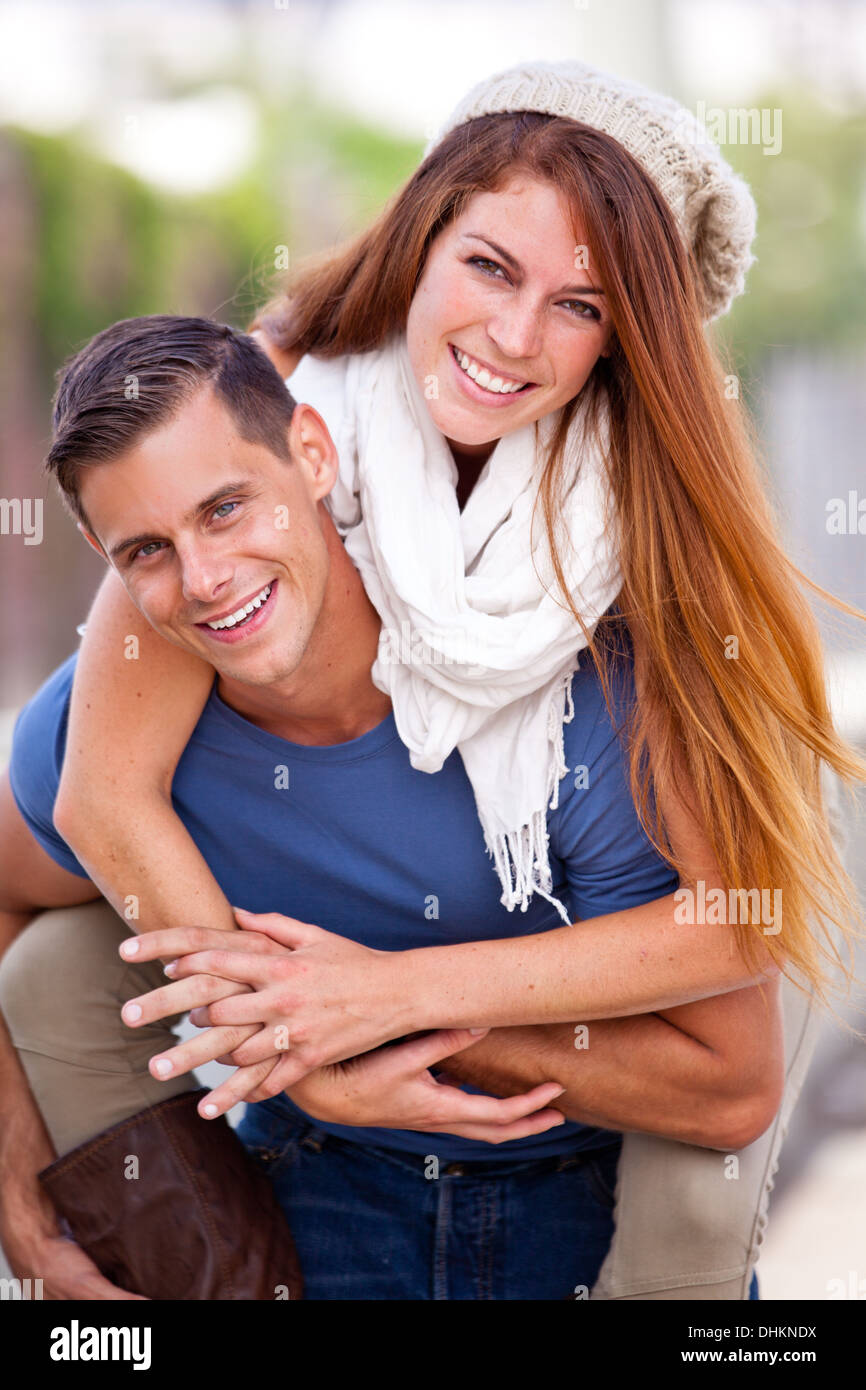 Laughing couple love togetherness hi-res stock photography and images ...